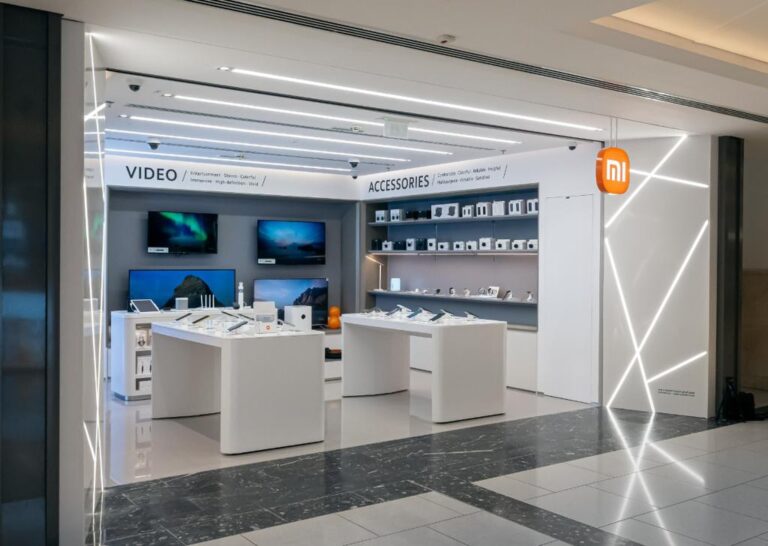 Xiaomi Showroom Cutting-Edge Design by Kandas Interiors Dubai